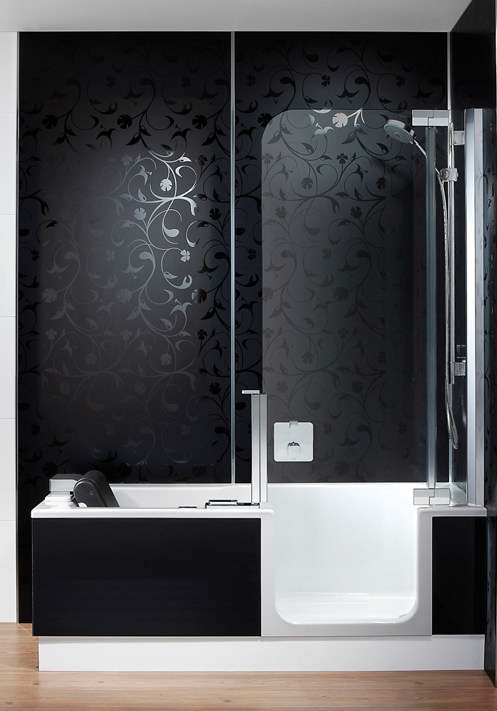 Duschbadewanne ARTLIFT mit Komfort-Hebesitz | Artweger