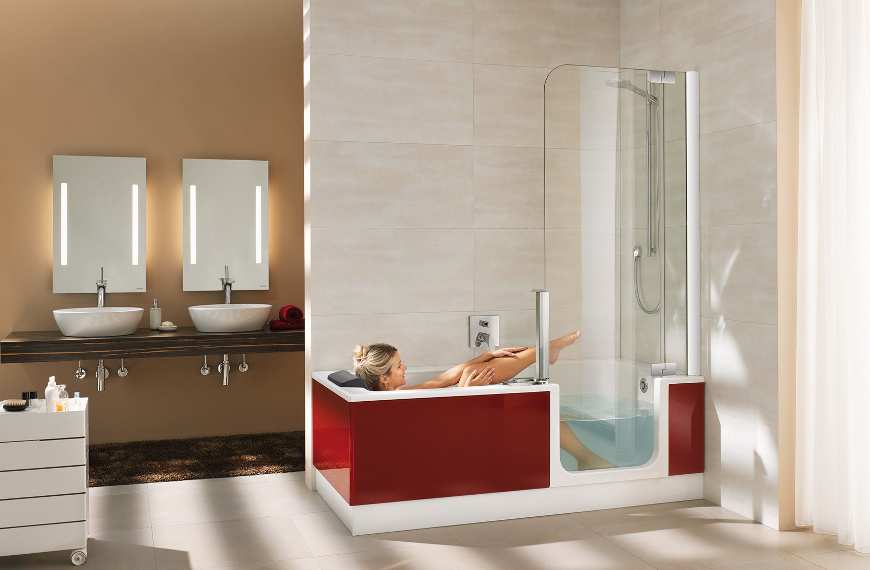 TWINLINE 2 - The bathtub of the future | Artweger